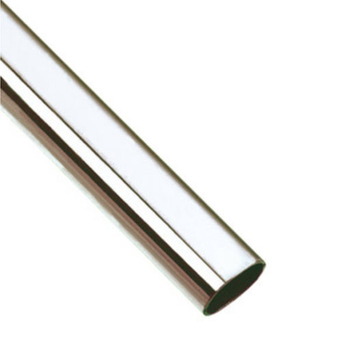 3 metre Oval Chrome Clothing Pole 938398600